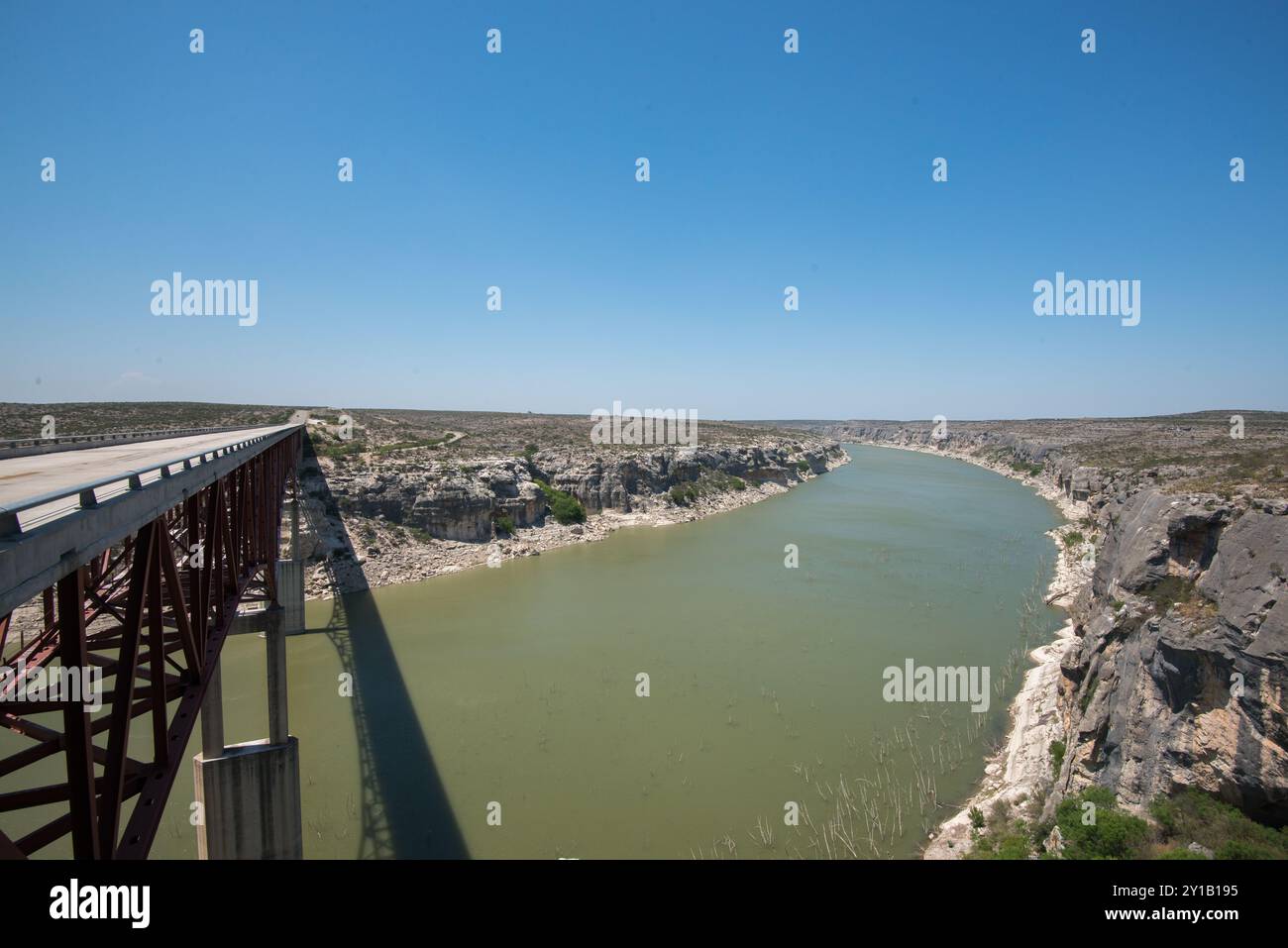 Pecos River High Bridge, West Texas Stock Photo - Alamy