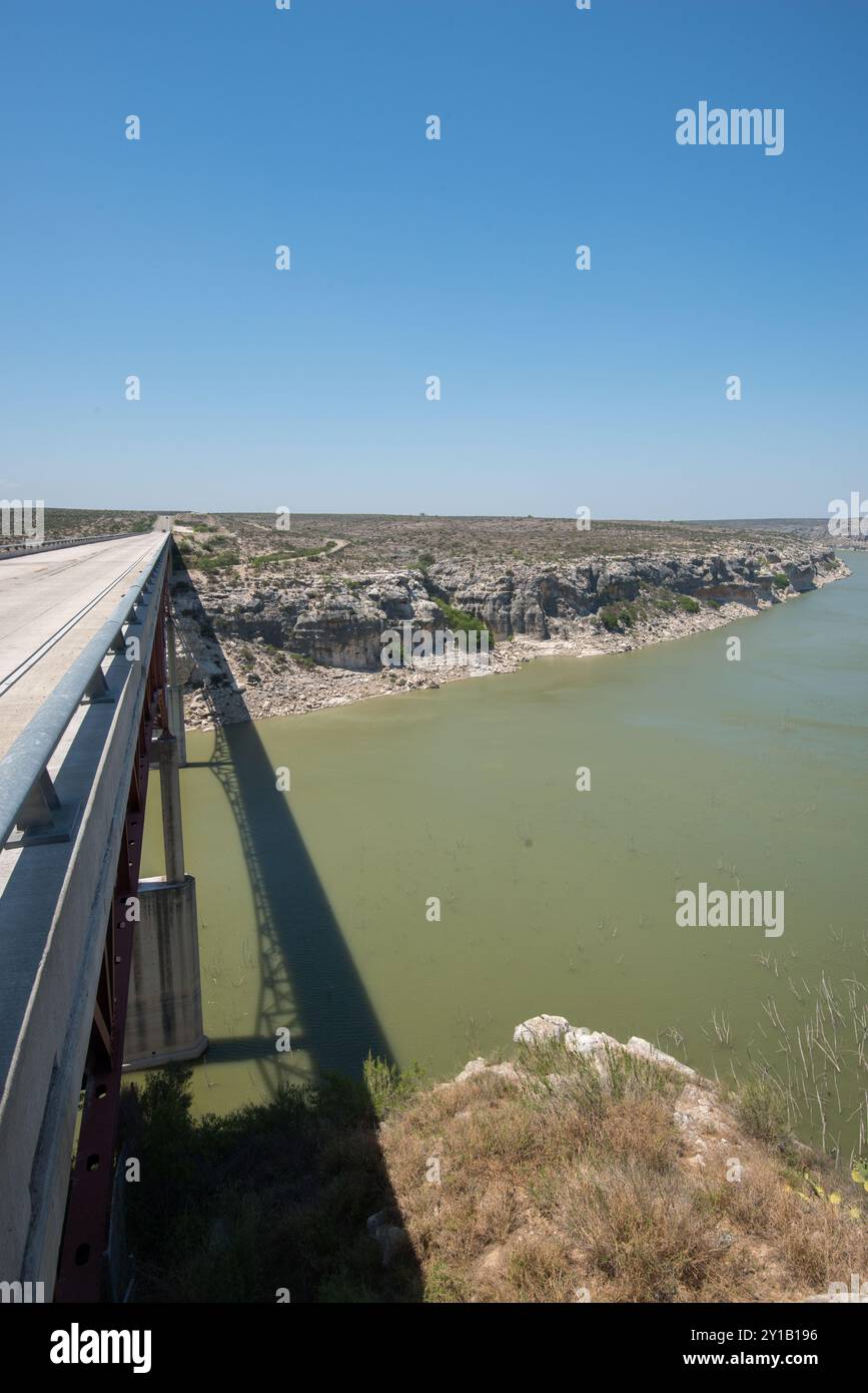 Pecos River High Bridge, West Texas Stock Photo - Alamy