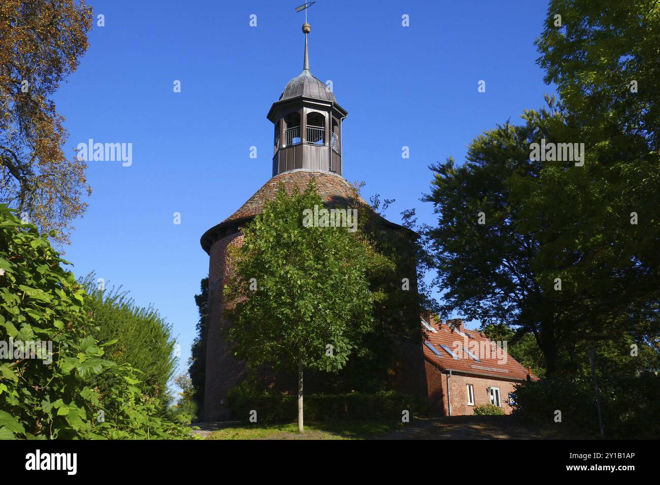 Castle tower at Lauenburg Castle Stock Photo - Alamy