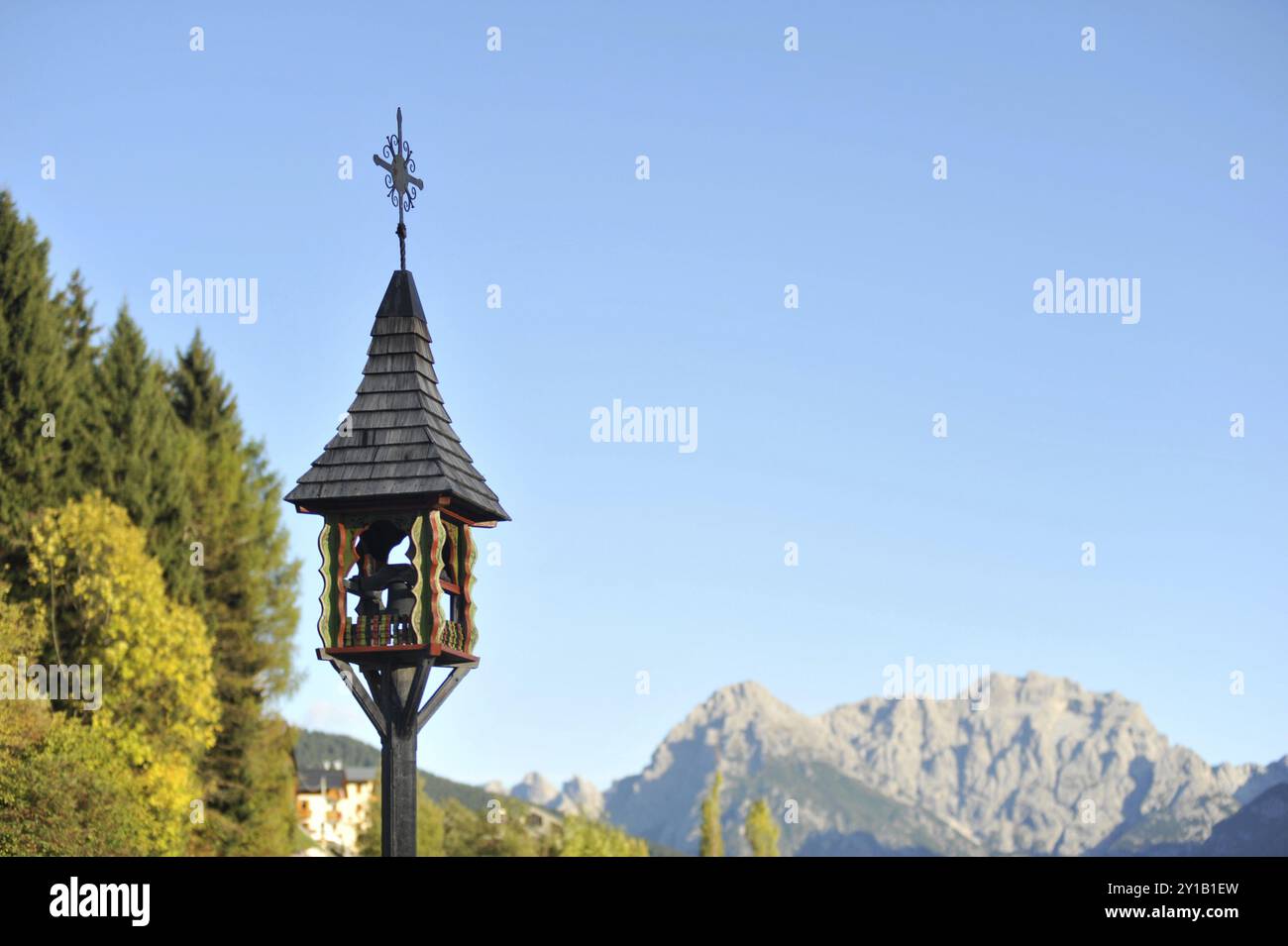 Traditional bell tower, Candide Stock Photo - Alamy