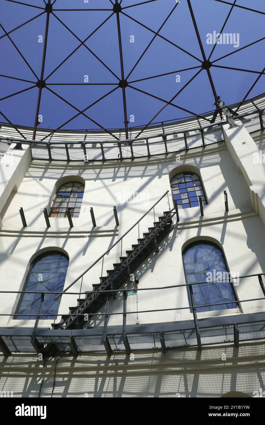 Arena at the Panometer in Leipzig Stock Photo - Alamy