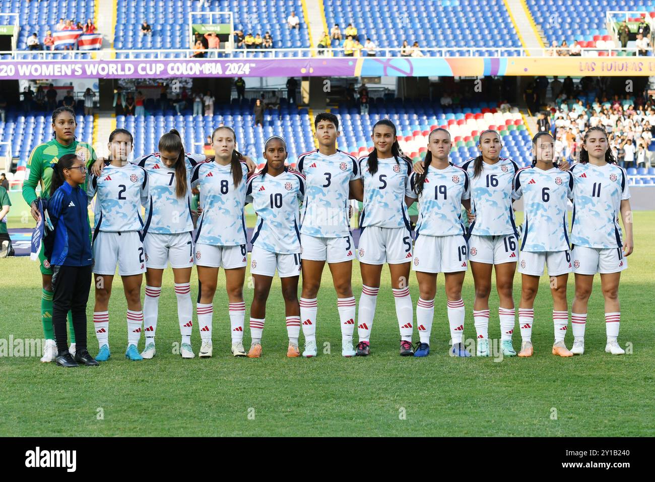 Cali, Colombia. 05th Sep, 2024. Genesis Perez, Marian Solano, Alexa ...