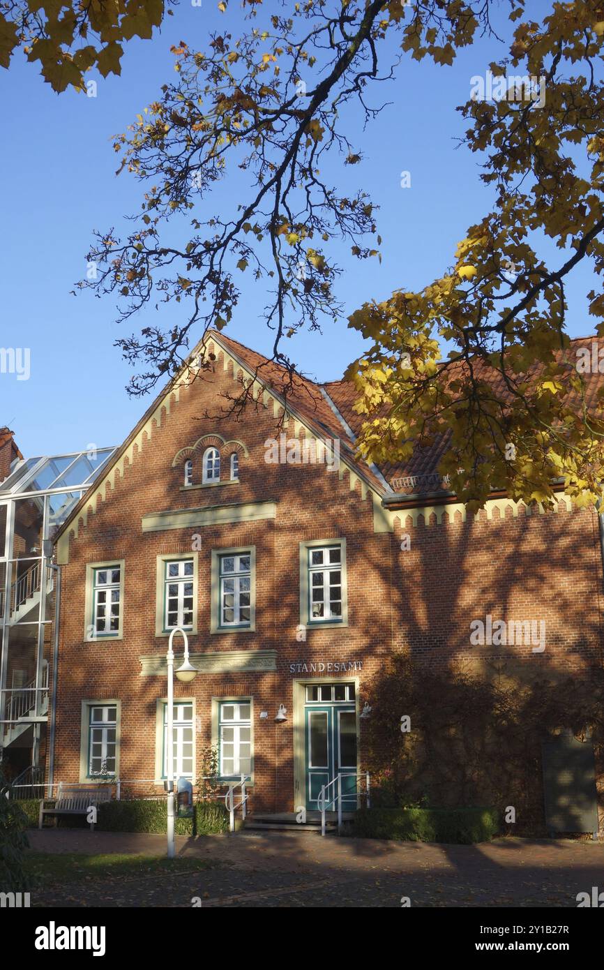 Registry office Hittfeld Stock Photo - Alamy