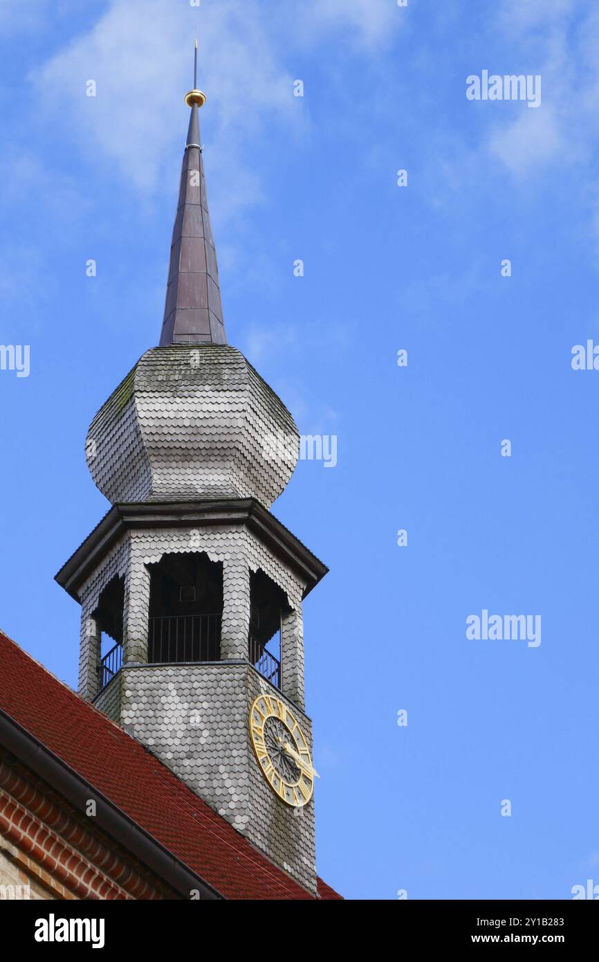 Collegiate Church of St Mary, St John and St Elizabeth in Buetzow Stock ...