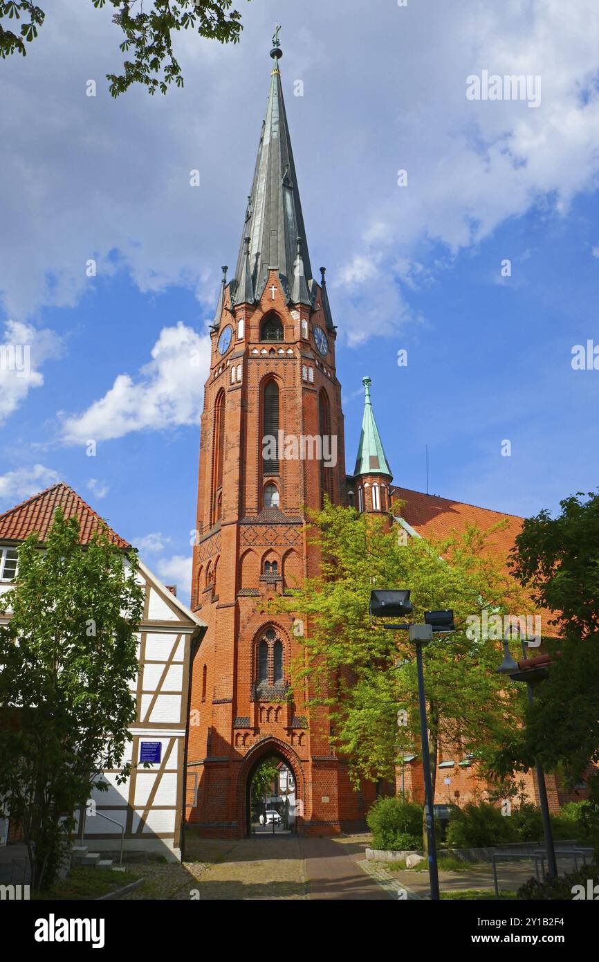 St marys church in winsen luhe hi-res stock photography and images - Alamy