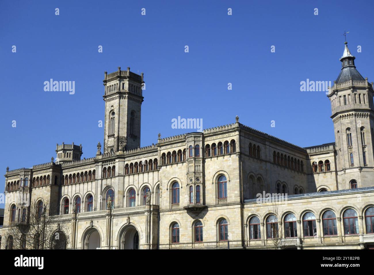 Gottfried Wilhelm Leibniz University Hanover Stock Photo - Alamy
