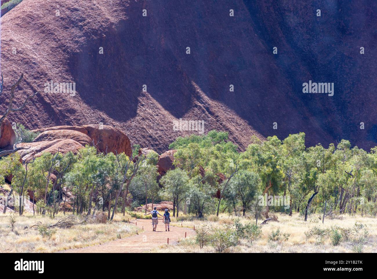Mala Walk track, Uluru (Ayers Rock), Uluṟu-Kata Tjuṯa National Park ...