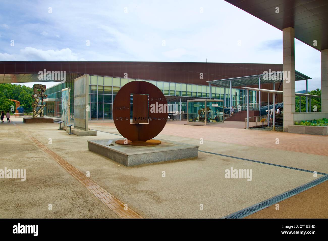 Goseong County, South Korea - July 28th, 2024: The outdoor exhibit area ...