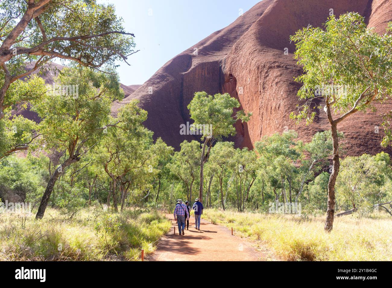 View from Mala Walk track, Uluru (Ayers Rock), Uluṟu-Kata Tjuṯa ...