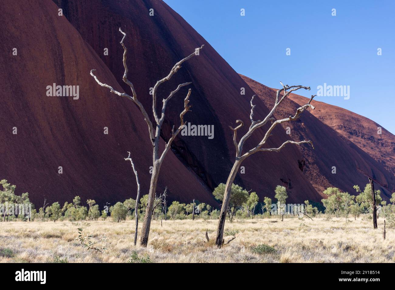 View from Mala Walk track, Uluru (Ayers Rock), Uluṟu-Kata Tjuṯa ...
