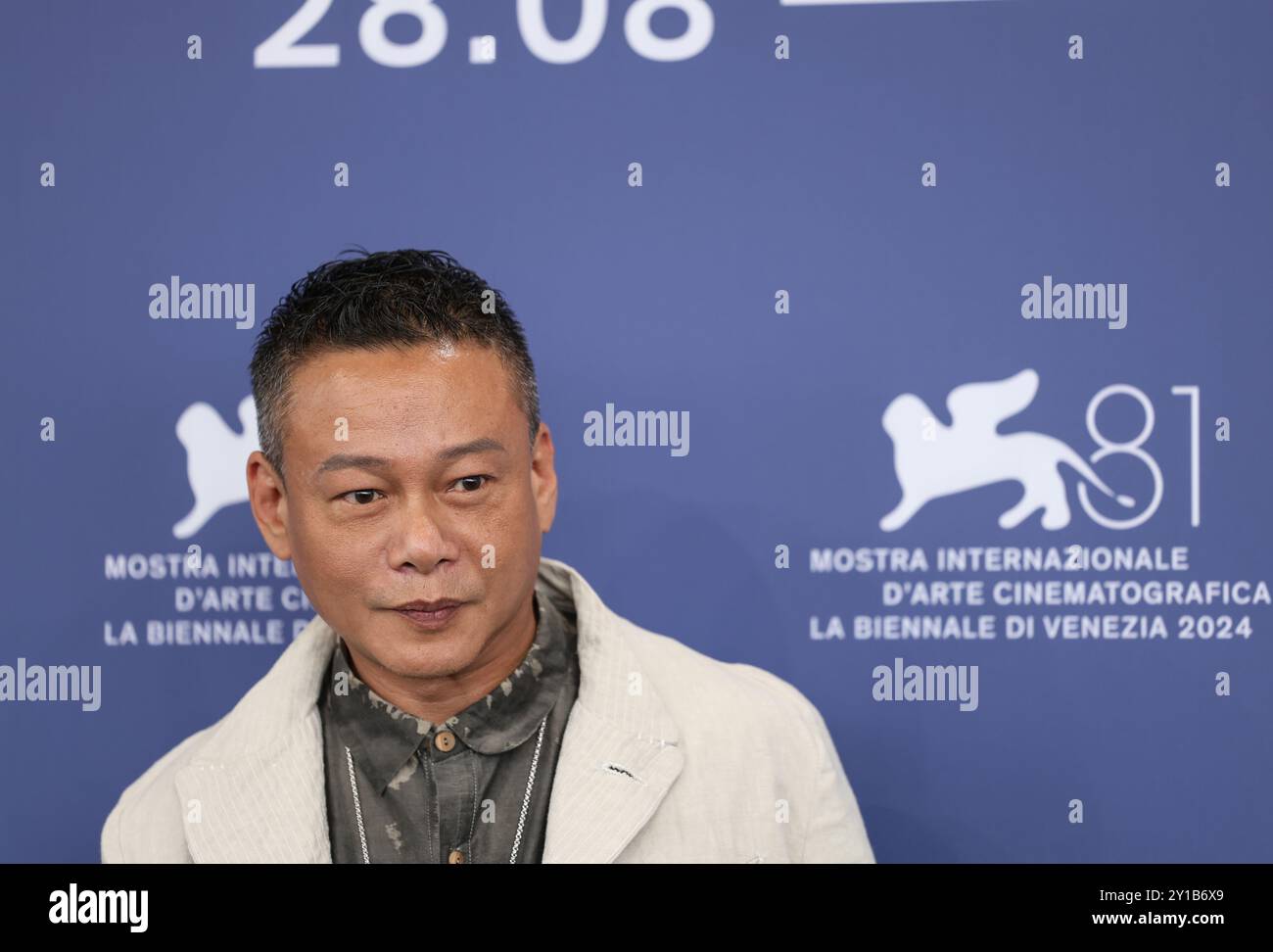 Venice, Italy. 5th Sep, 2024. Actor Lee Kang-sheng of the film ...