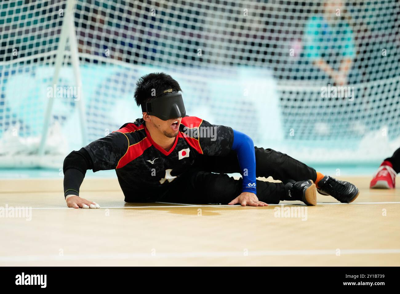 Paris, France. 5th Sep, 2024. Yuji Taguchi (JPN) Goalball : Mens Final ...