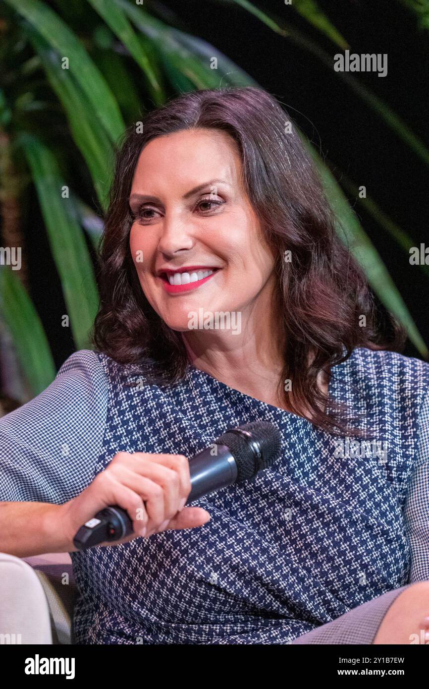Austin Texas USA, September 5 2024: Michigan Governor GRETCHEN WHITMER ...