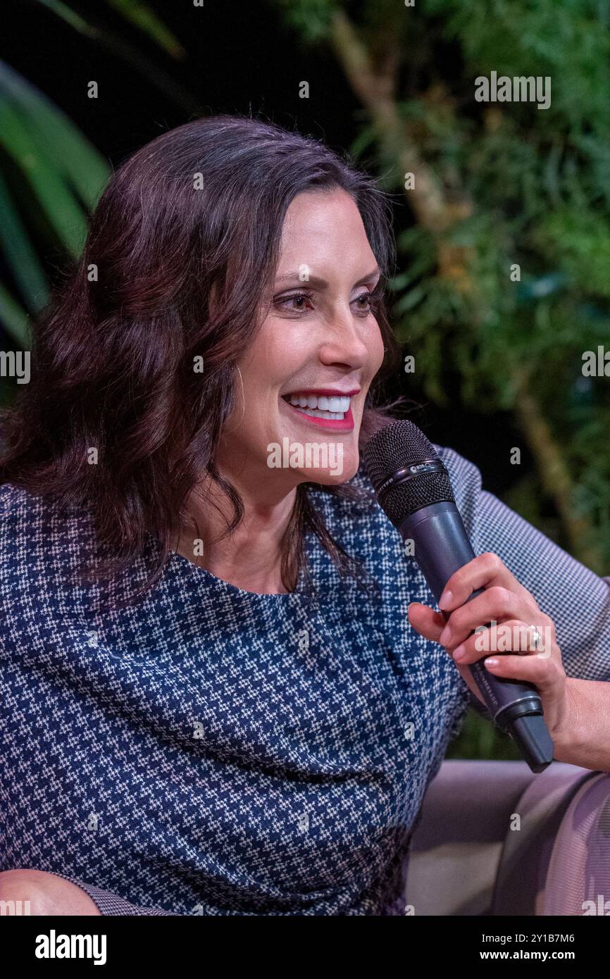 Austin Texas USA, September 5 2024: Michigan Governor GRETCHEN WHITMER ...