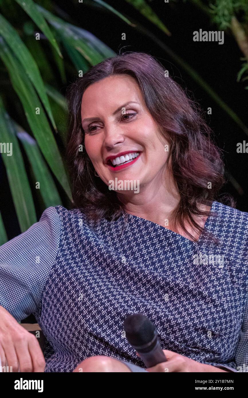 Austin Texas USA, September 5 2024: Michigan Governor GRETCHEN WHITMER ...