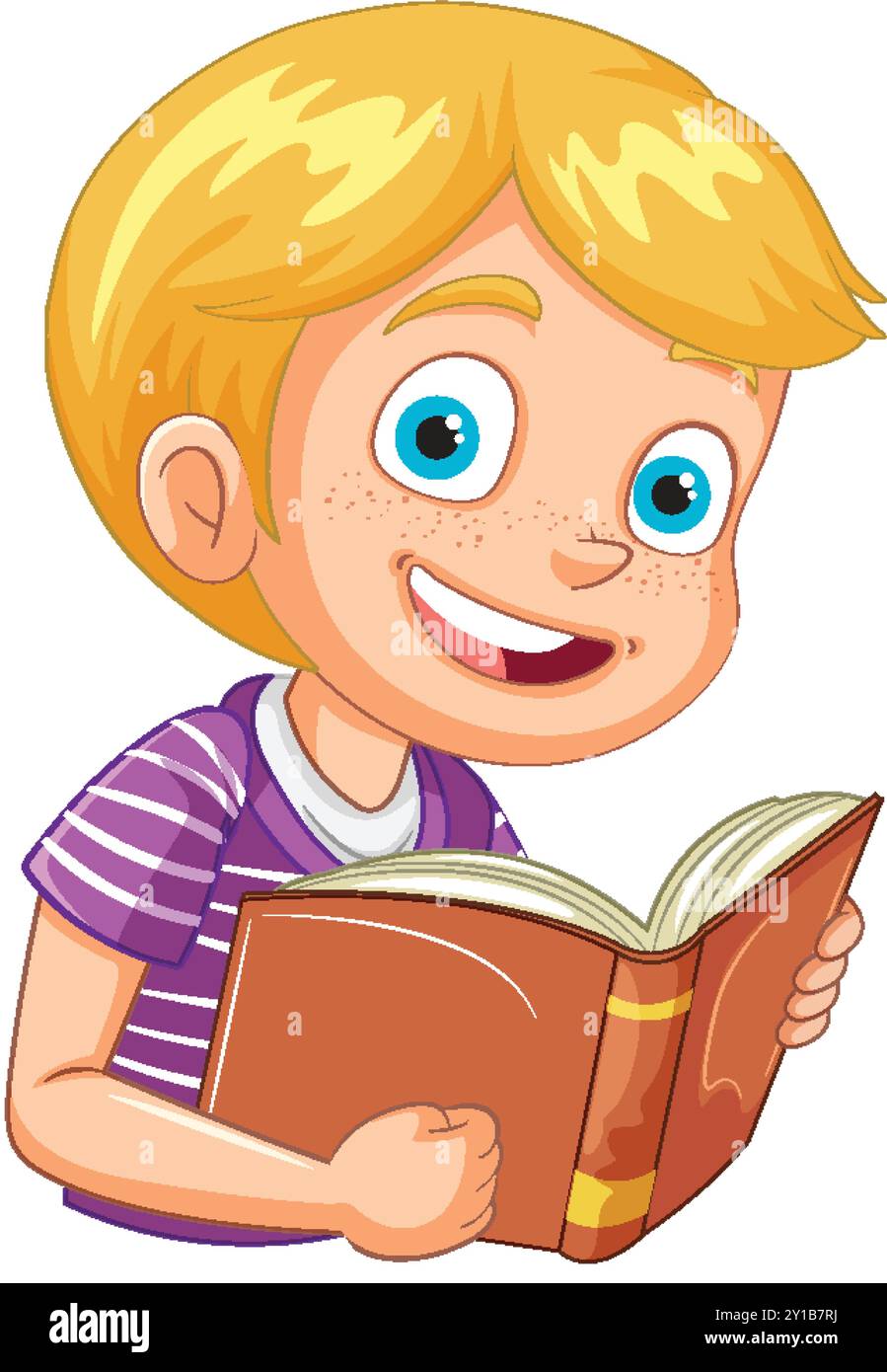 Boy with a good smile Cut Out Stock Images & Pictures - Alamy