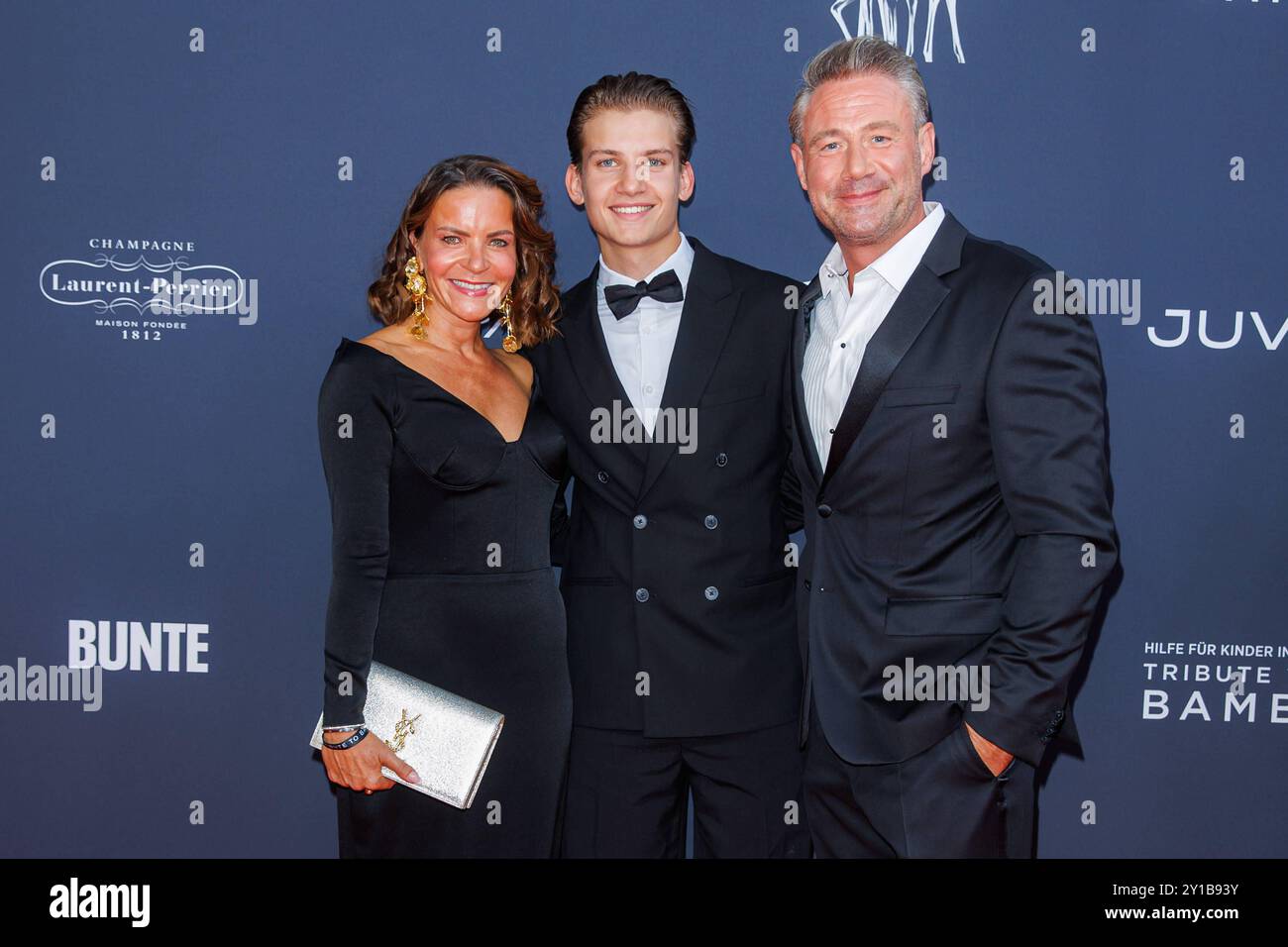 Tribute to Bambi 2024 Julia Röntgen, Luke Roentgen und Sasha beim ...