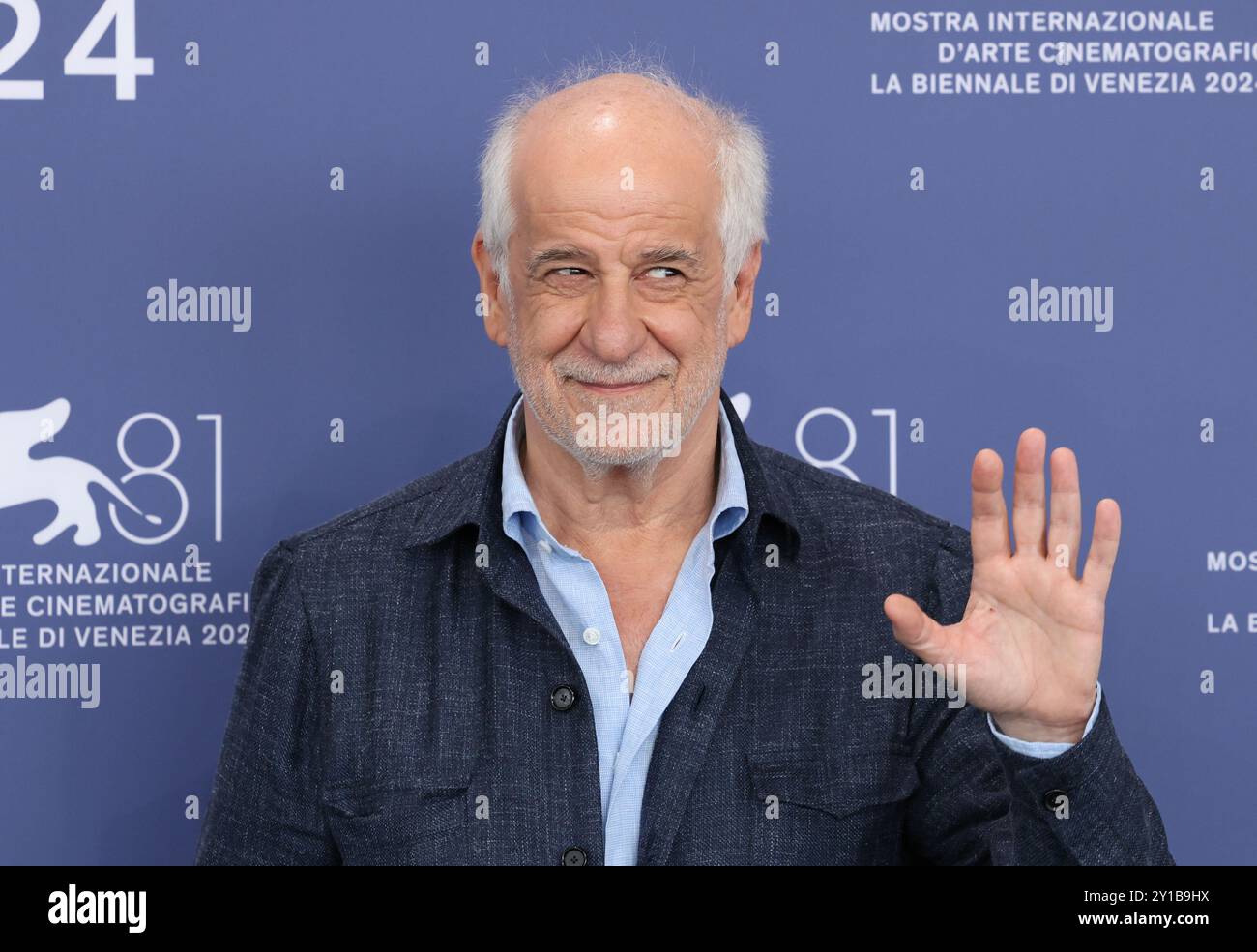 Venice, Italy. 5th Sep, 2024. Actor Toni Servillo of the film "Iddu ...