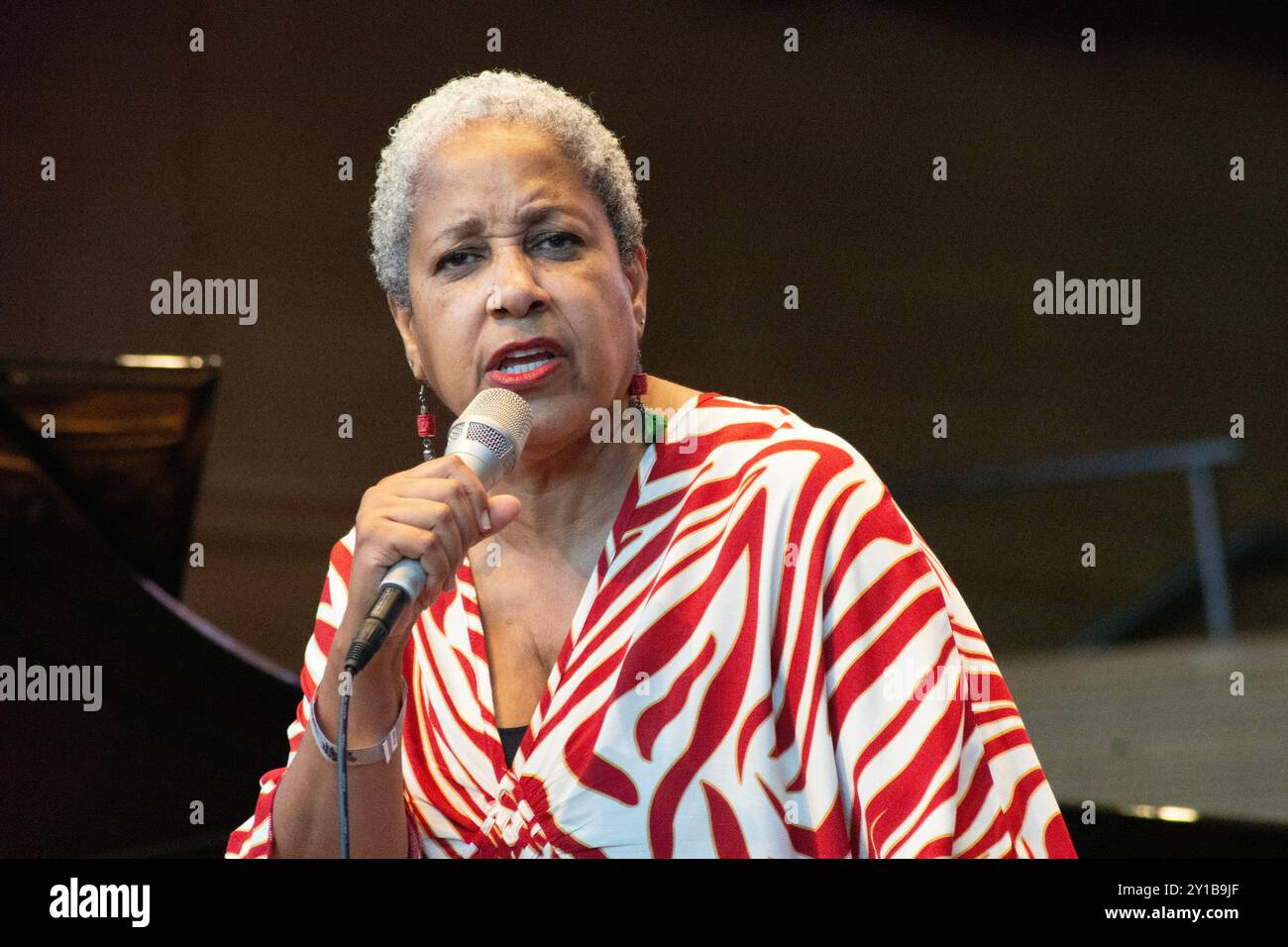 August 31, 2024, USA: RENE MARIE, vocalist, entertains at the Chicago ...