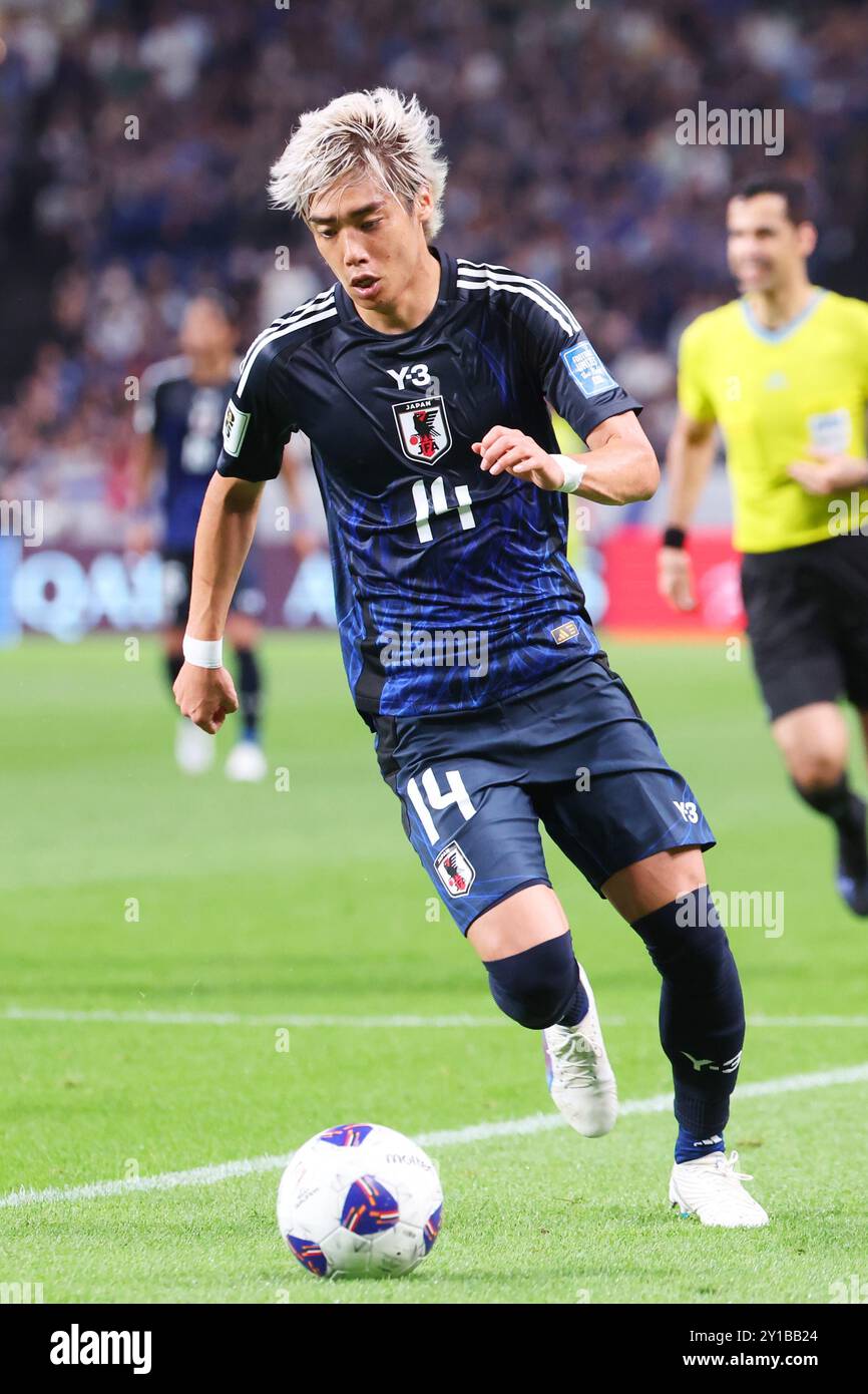 Saitama Stadium 2002, Saitama, Japan. 5th Sep, 2024. Junya Ito (JPN ...