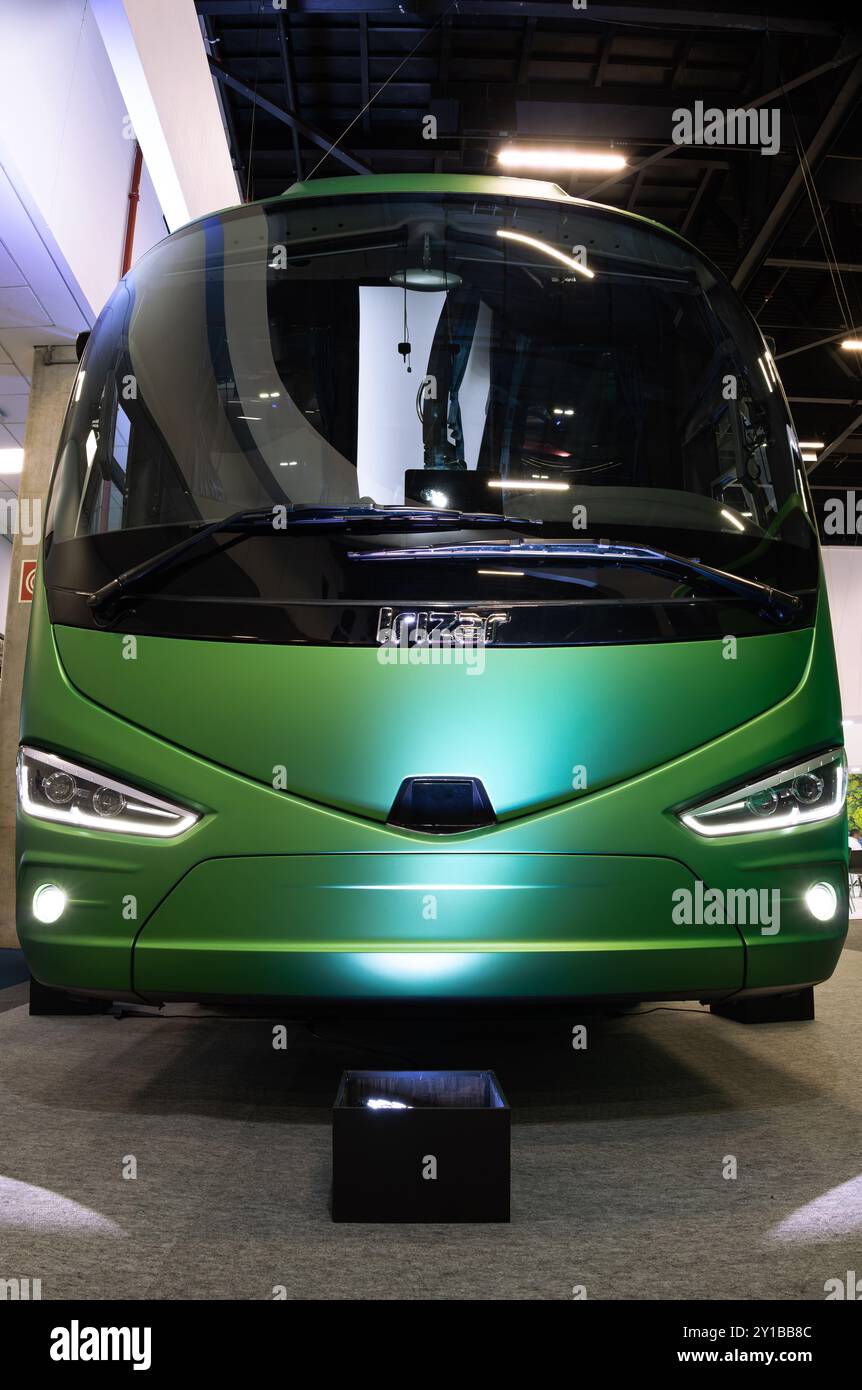 Bus vehicle Irizar i6s Efficient Volvo B420R 2024 on exhibition at the ...