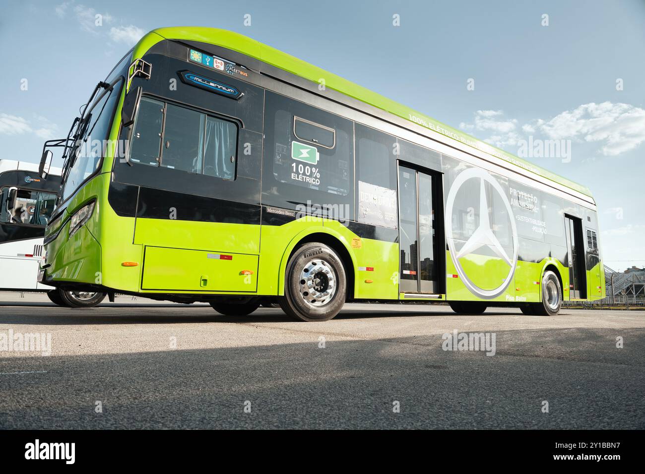 Bus vehicle Caio E-Millennium Mercedes-Benz O-500U 2023 on exhibition ...