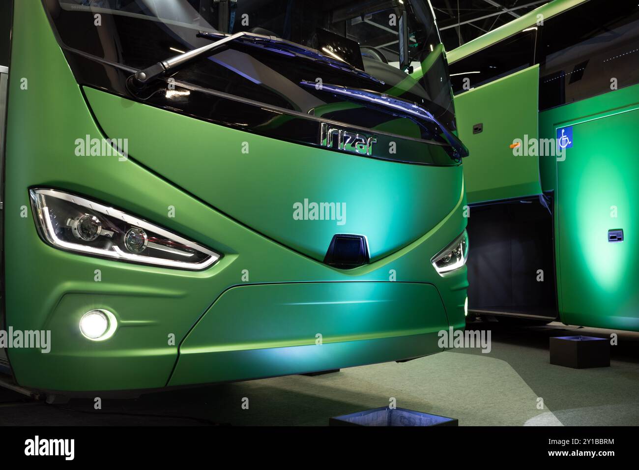 Bus vehicle Irizar i6s Efficient Volvo B420R 2024 on exhibition at the ...