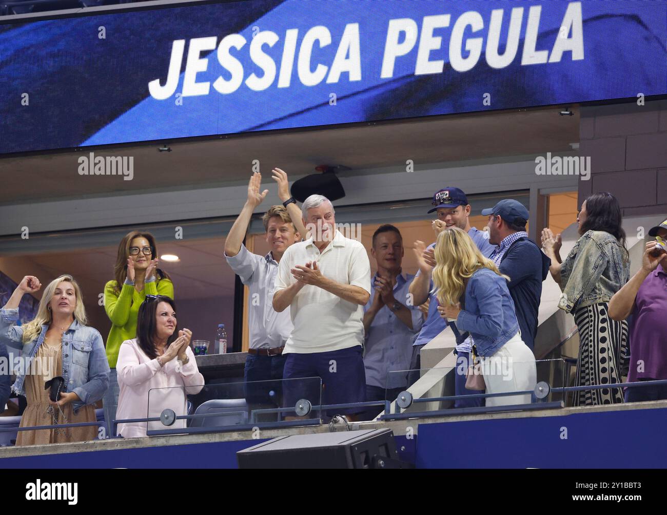 Flushing Meadow, United Stated. 05th Sep, 2024. Buffalo Bills owner ...