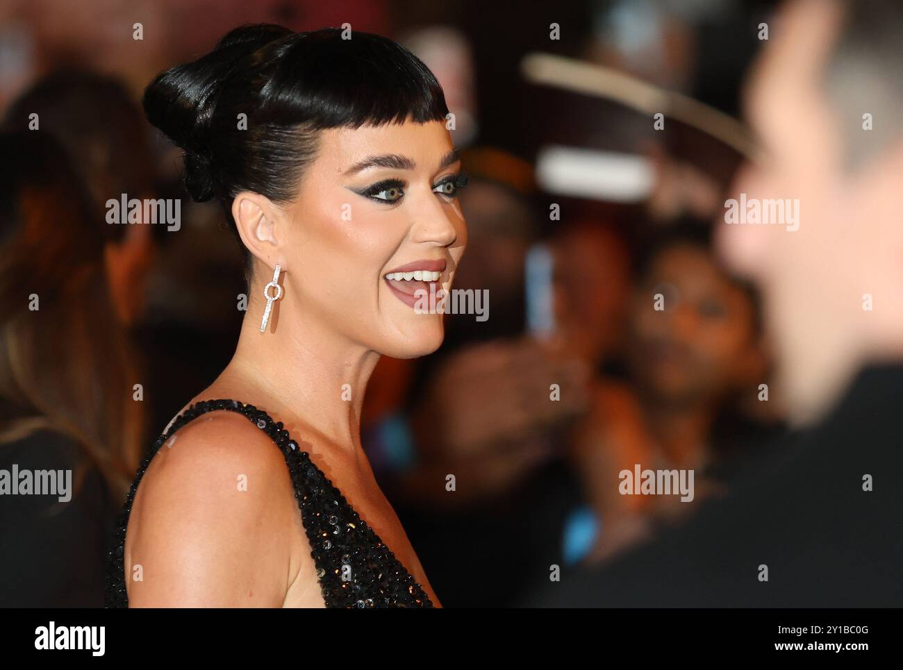 Toronto, Canada. 05th Sep, 2024. Katy Perry attends the premiere of ...