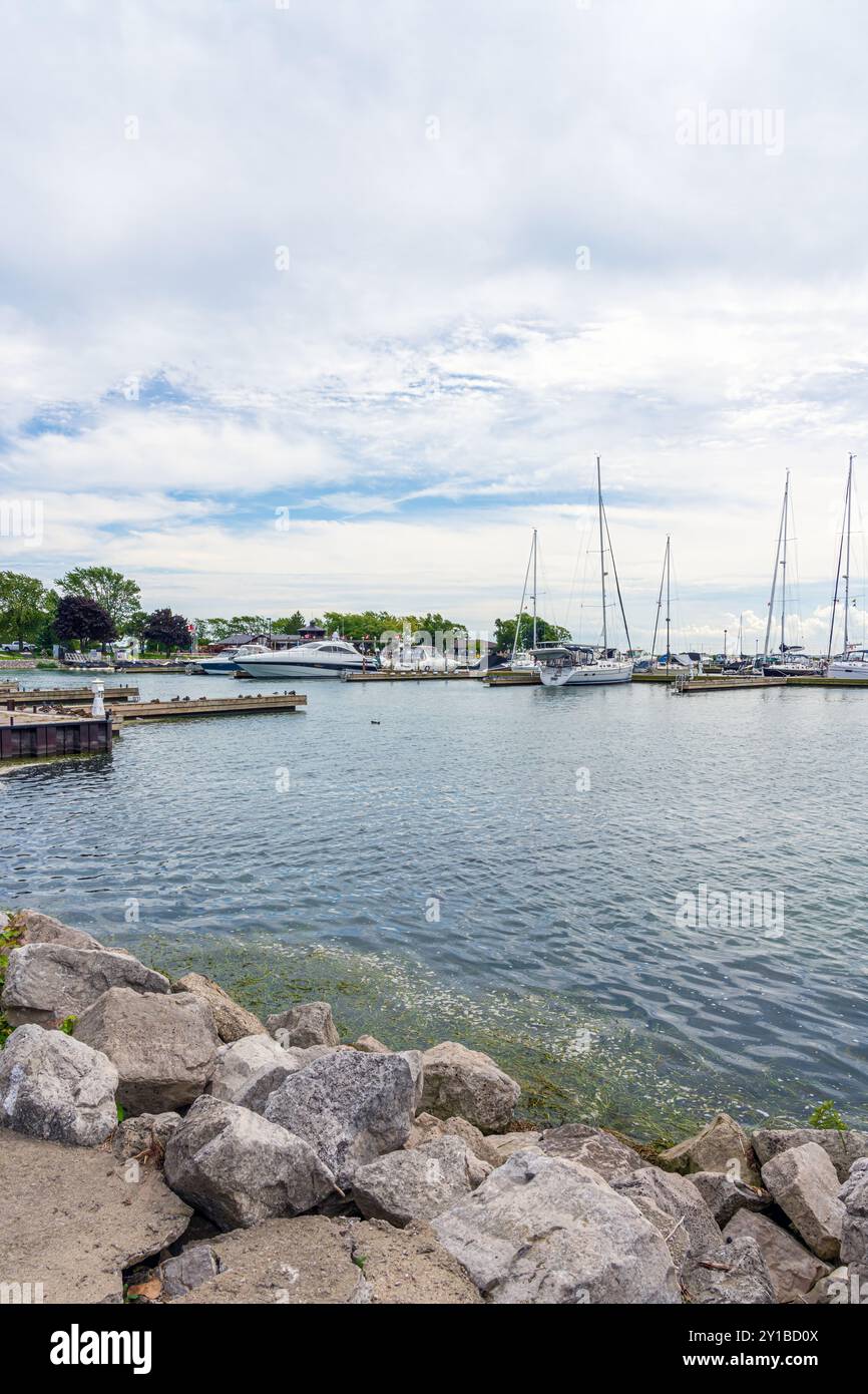 The Leamington Municipal Marina boasts beautiful grounds with walking ...