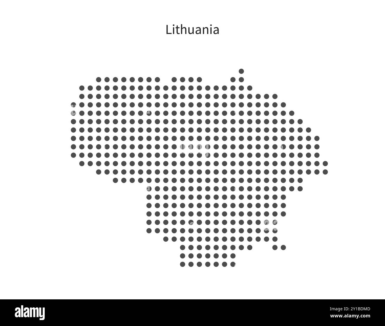 Lithuania silhouette vector vectors hi-res stock photography and images ...