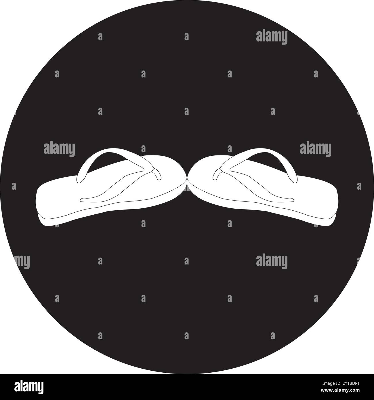 sandals icon vector illustration symbol design Stock Vector Image & Art ...