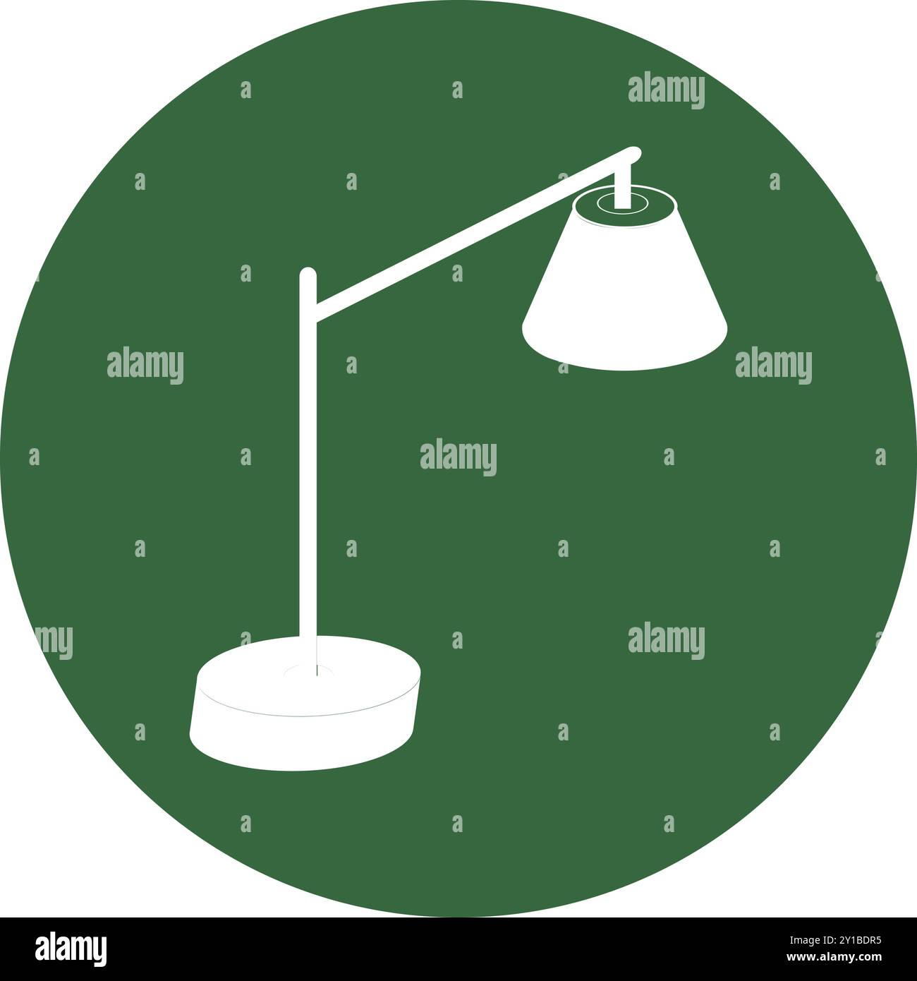 table lamp icon vector illustration logo design Stock Vector Image ...