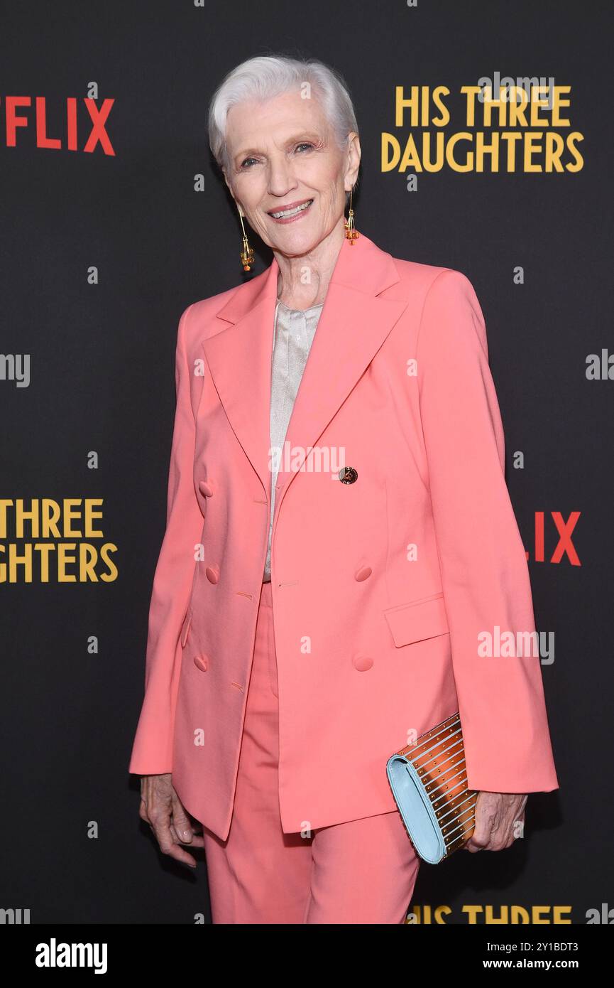 Maye Musk attends Netflix's 'His Three Daughters' New York Screening at ...