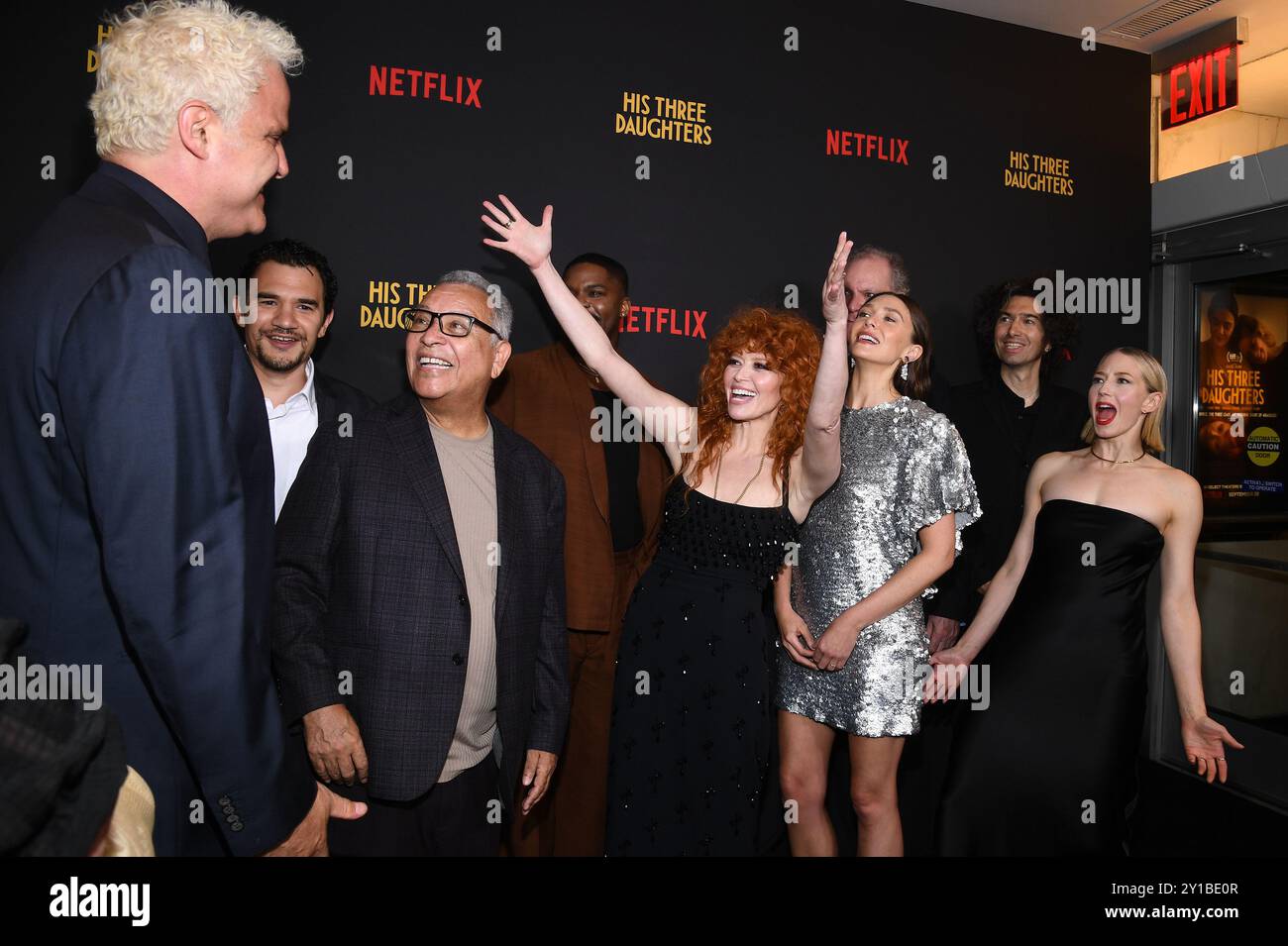 New York, USA. 05th Sep, 2024. (L-R) Rudy Galvan, Jose Febus, Jovan ...