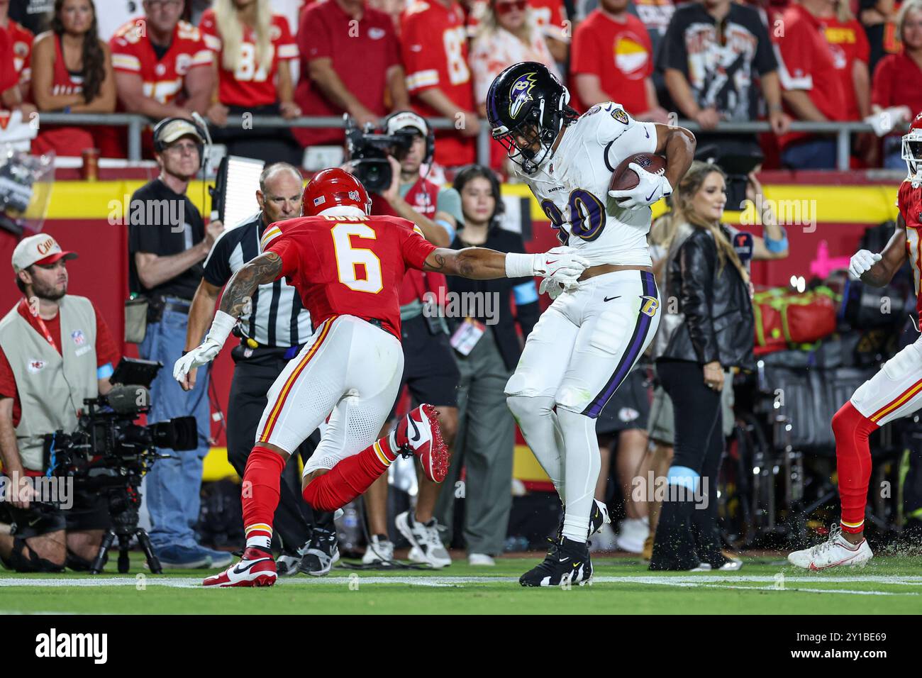 September 5, 2024: Baltimore Ravens tight end Isaiah Likely (80 ...