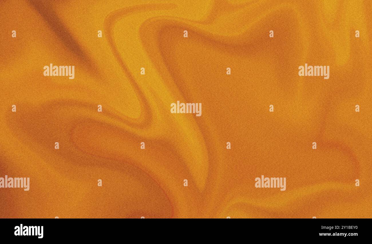 Abstract golden orange background with a wavy, grainy texture, creating ...