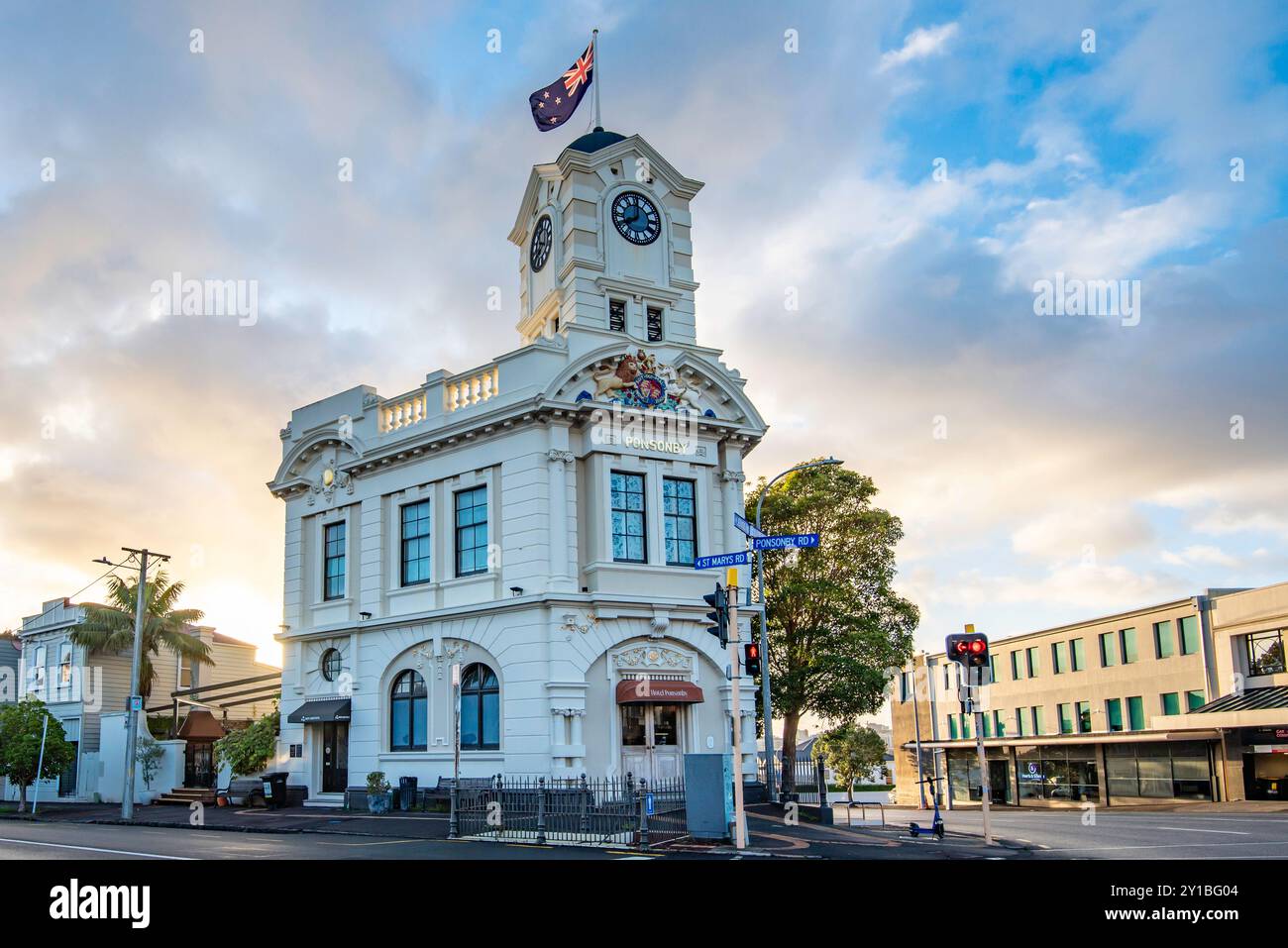 The 1912 built, Edwardian Baroque style, Ponsonby Post Office is a ...