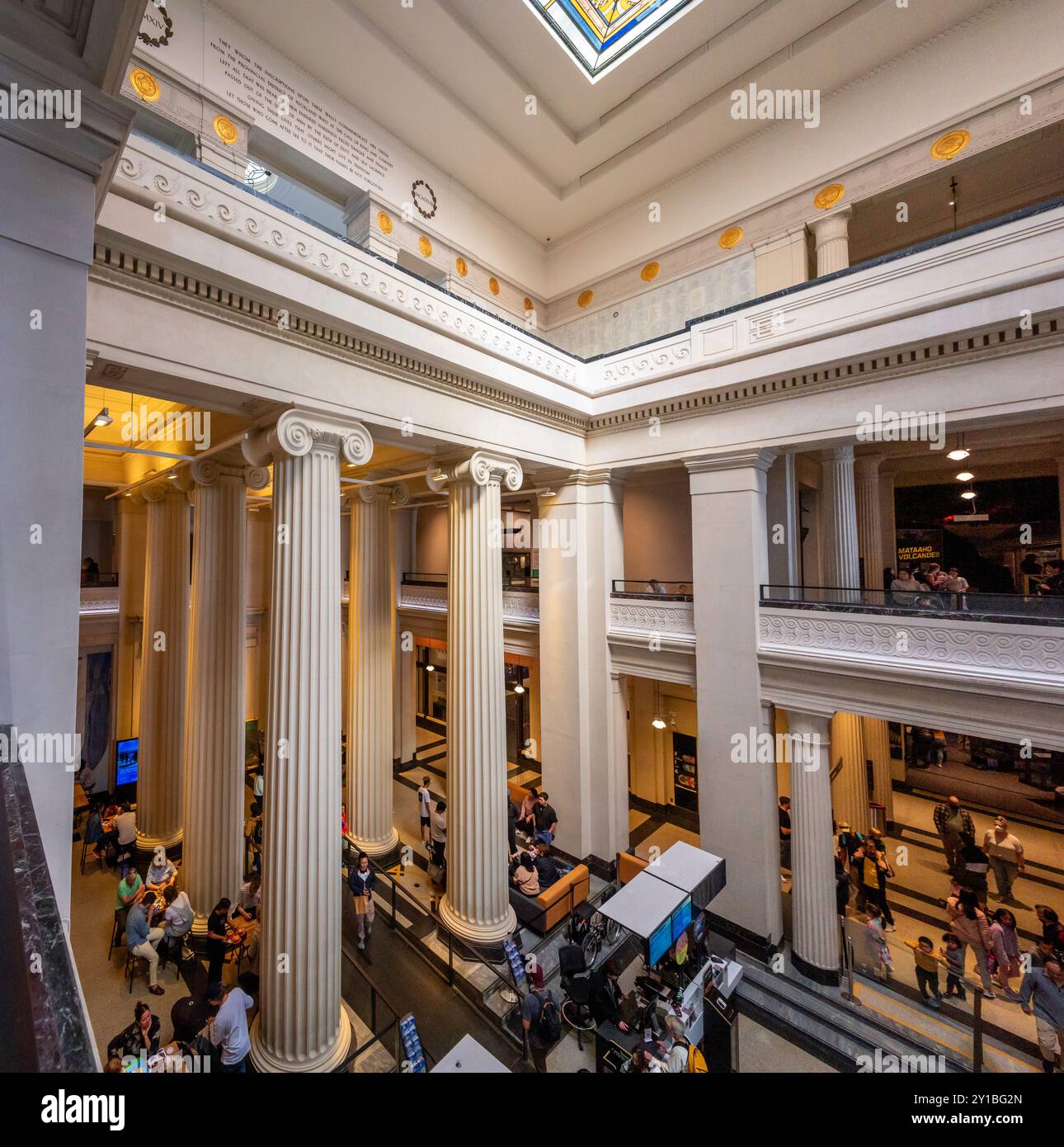 The neoclassical Auckland War Memorial Museum was built in 1929 and ...