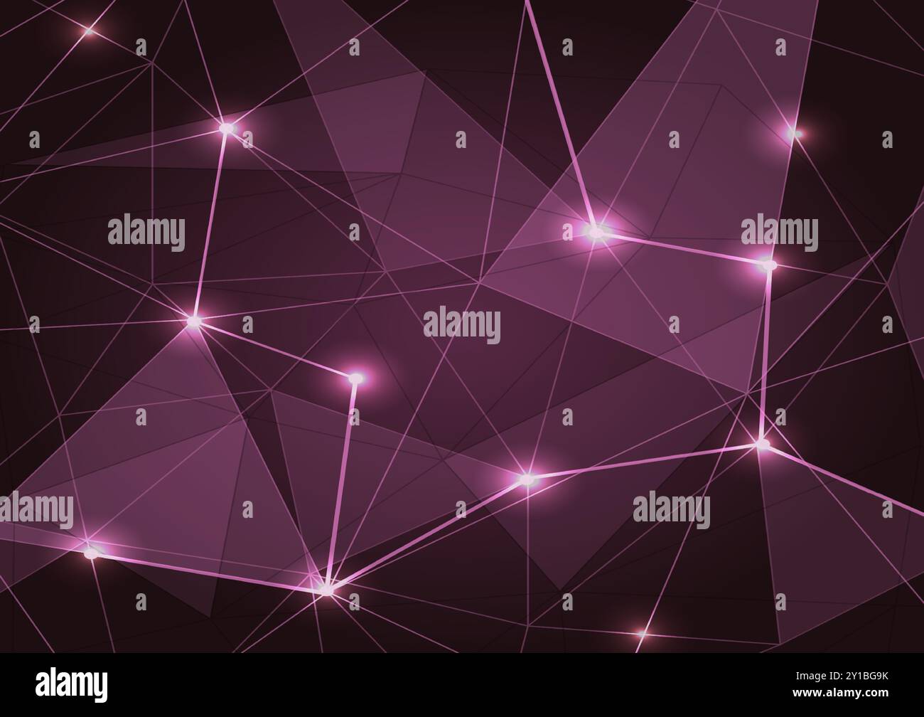 Abstract pink low poly triangle background, stock vector Stock Vector Image & Art - Alamy