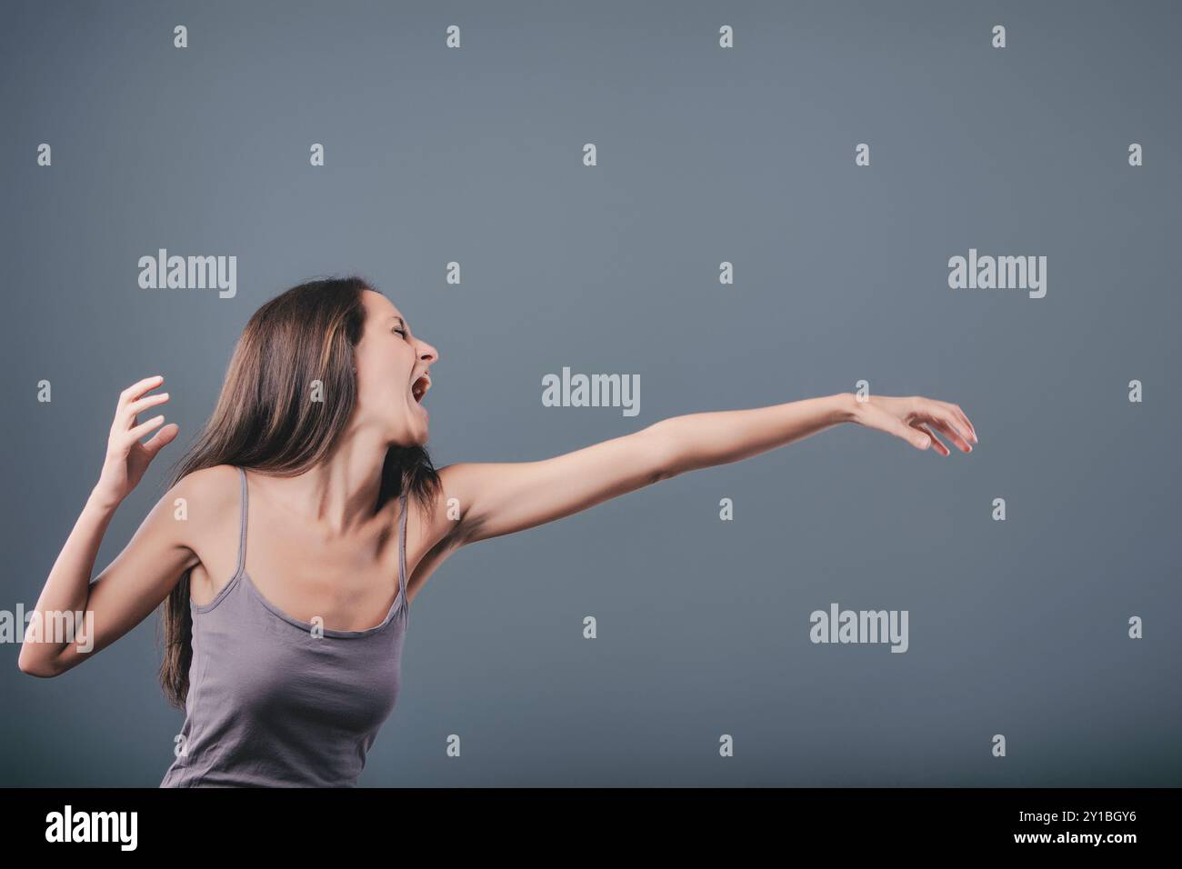Caught mid pose hi-res stock photography and images - Alamy