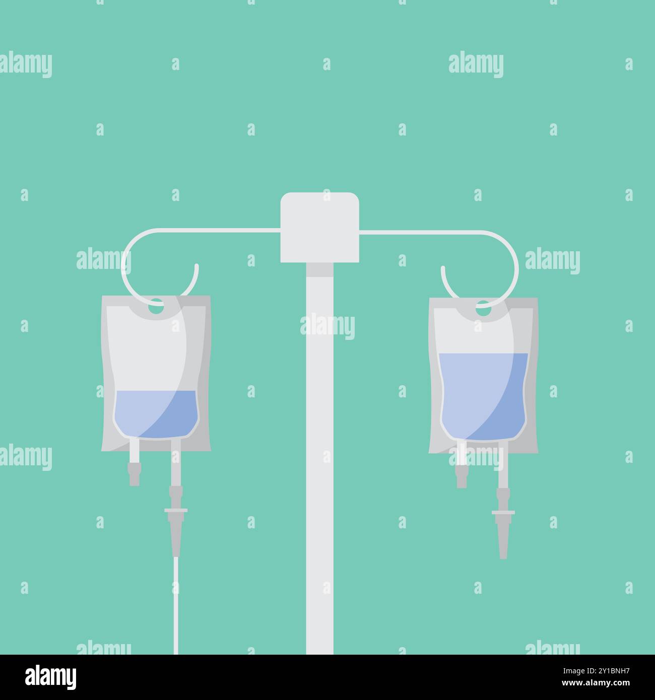 Intravenous Fluids Flat Icon Vector Illustration Stock Vector Stock Vector Image And Art Alamy