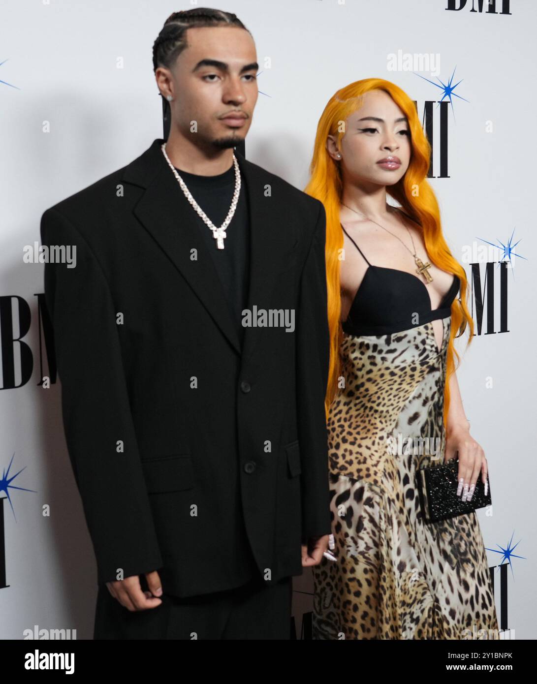 Los Angeles, USA. 05th Sep, 2024. (L-R) RIOTUSA and Ice Spice at the ...