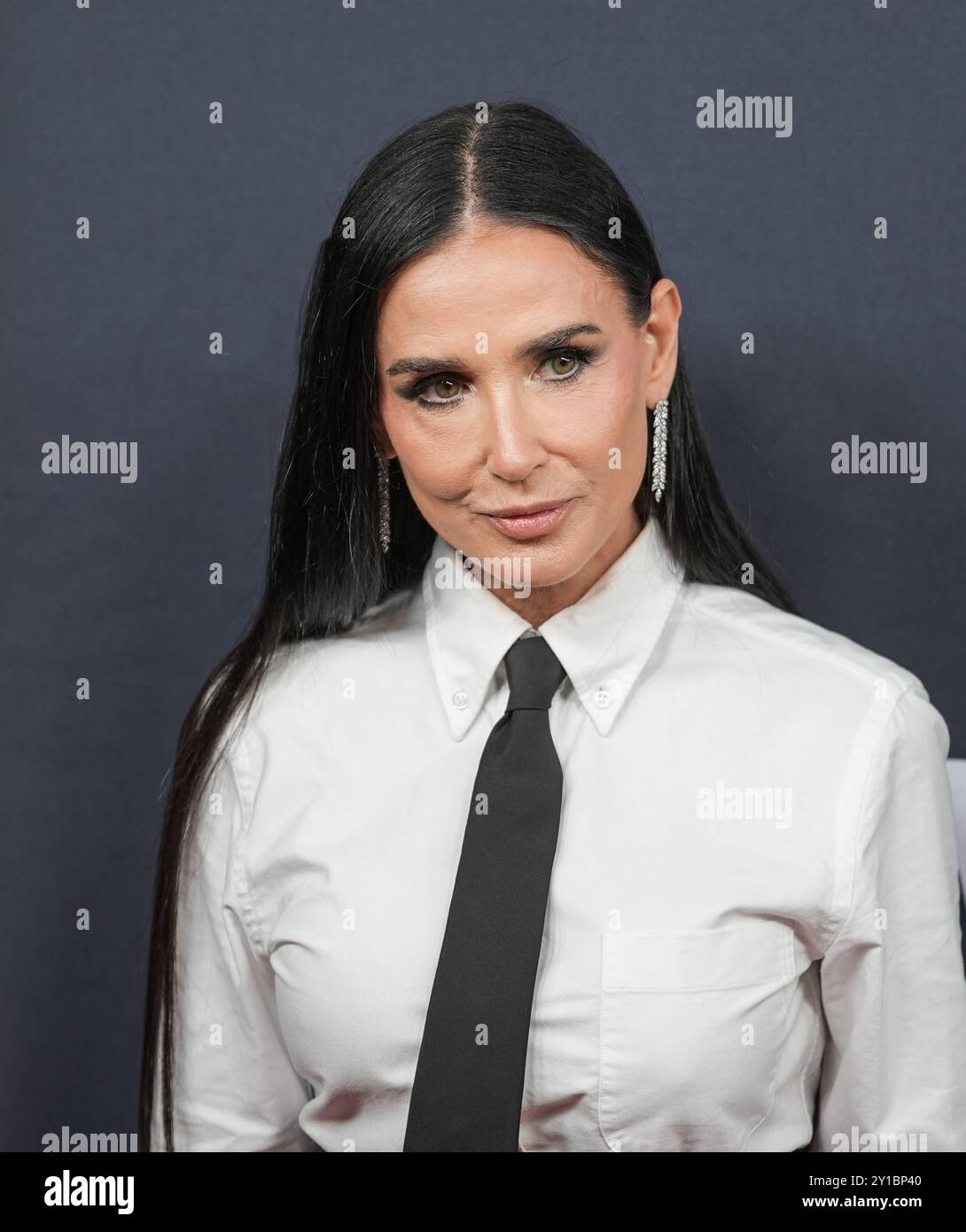 Demi Moore Poses for the cameras on the red carpet at the Toronto ...