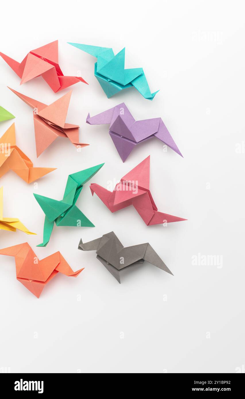 Origami patterns hi-res stock photography and images - Alamy