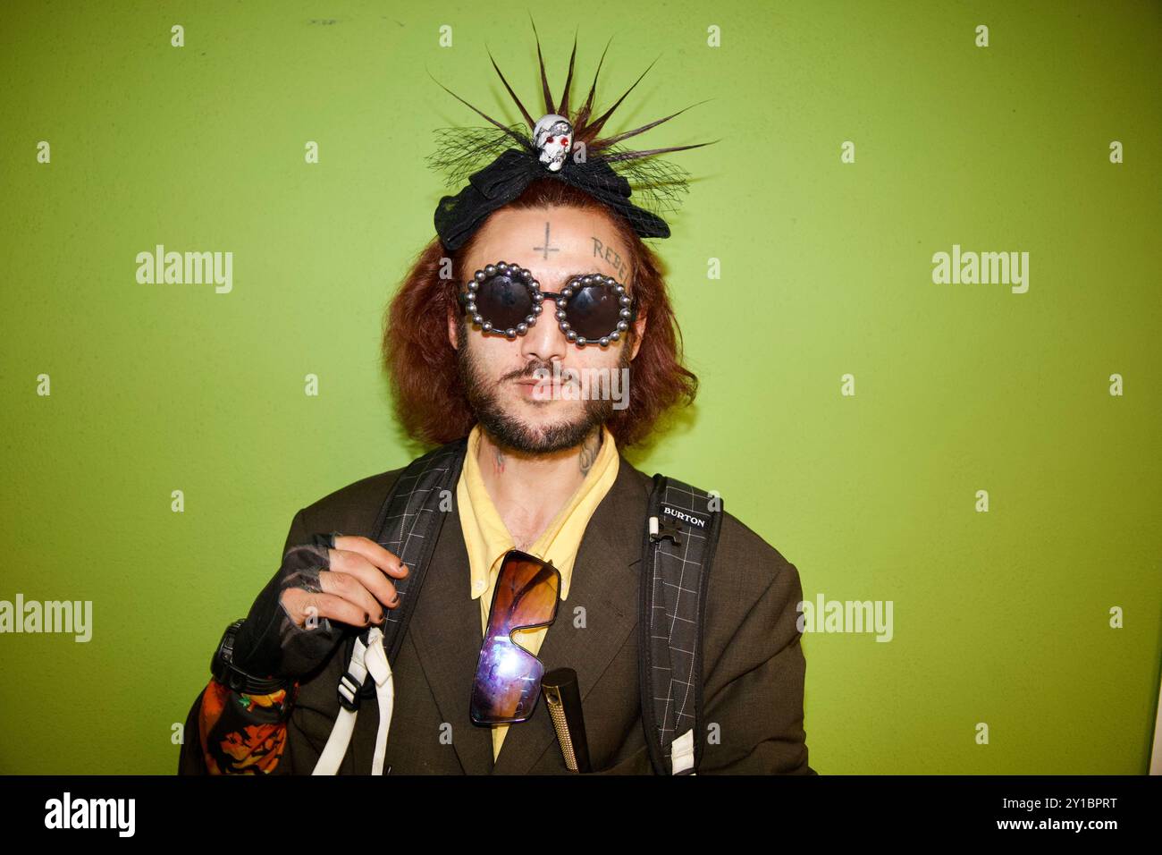 Vintage male fashion model cool hi-res stock photography and images - Alamy