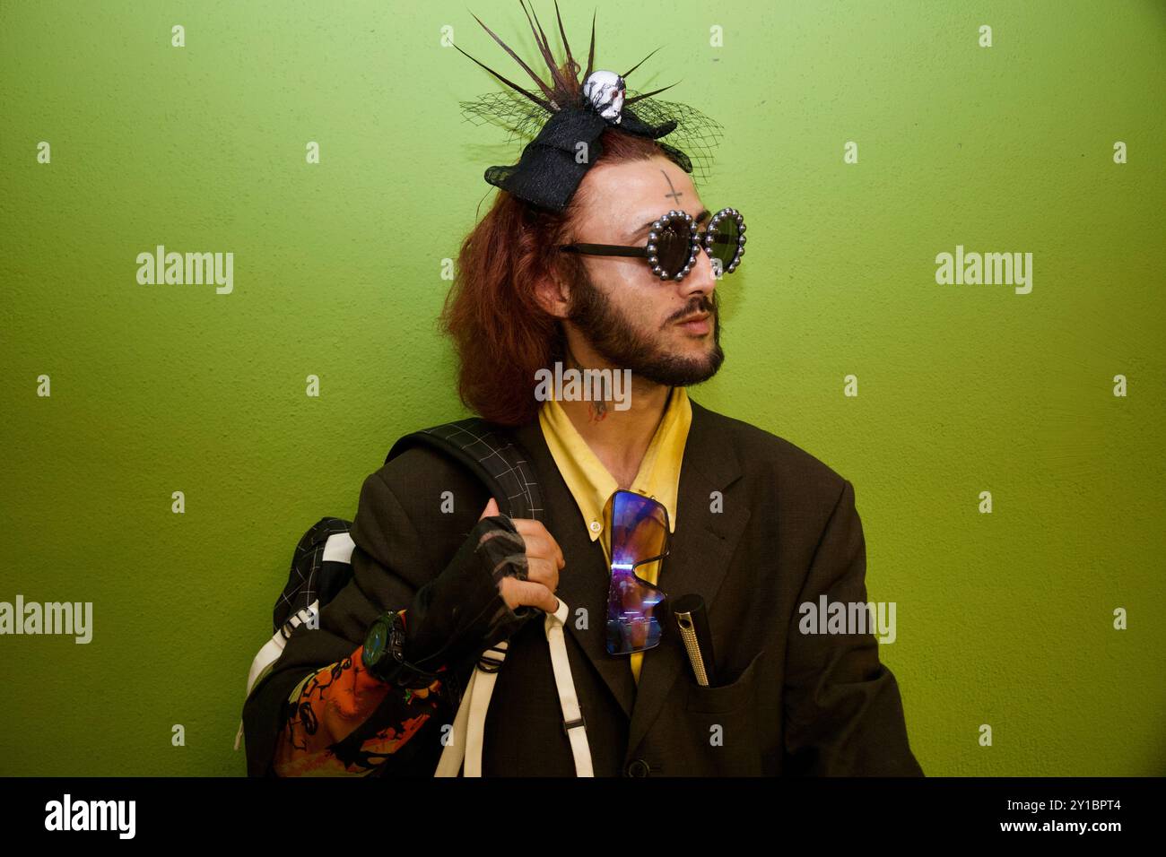 Funky Model man Stock Photo - Alamy