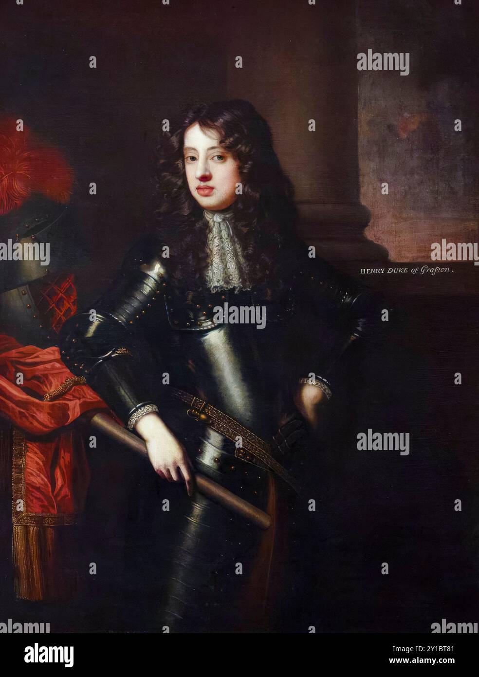 Henry Fitzroy, 1st Duke of Grafton (1663-1690), portrait painting in ...