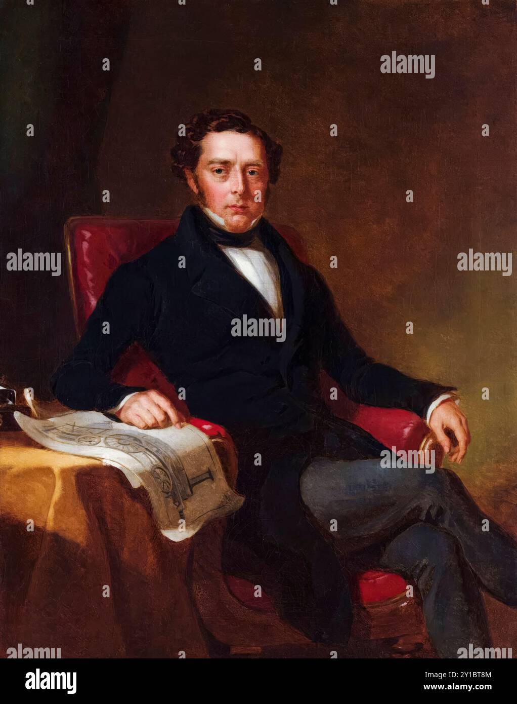 Robert Stephenson (1803-1859), English civil engineer and designer of ...