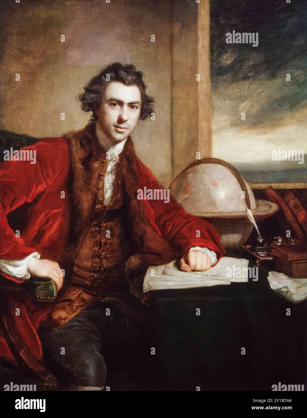 Sir Joseph Banks, 1st Baronet (1743-1820), English explorer, naturalist ...